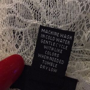 Cejon | Jackets & Coats | Lace Wrapmesh Pleat Rufflemachine Washable ...